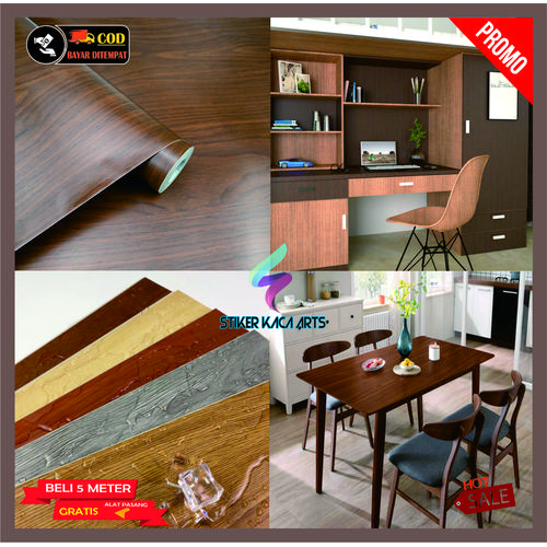 Jual STIKER KAYU/STICKER MOTIF KAYU /STIKER MOTIF HPL/STIKER KAYU MURAH ...