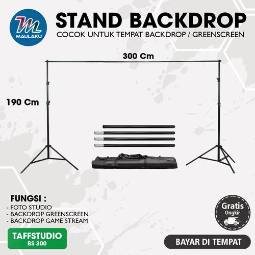 Jual Bracket Stand Backdrop Foto Studio Stand Green Screen Background ...