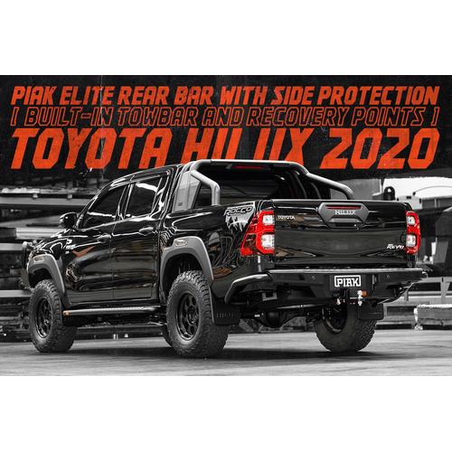 Jual Piak Rear Step Tow Bar With side Protection Toyota Hilux 2018 ...