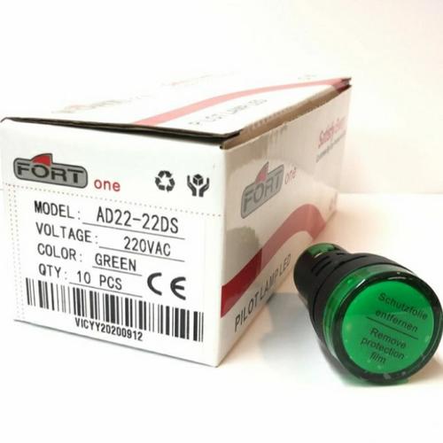 Jual INDICATOR LAMP LED/PILOT LAMP LED 22mm 380VAC/220V/110VAC/24VDC ...