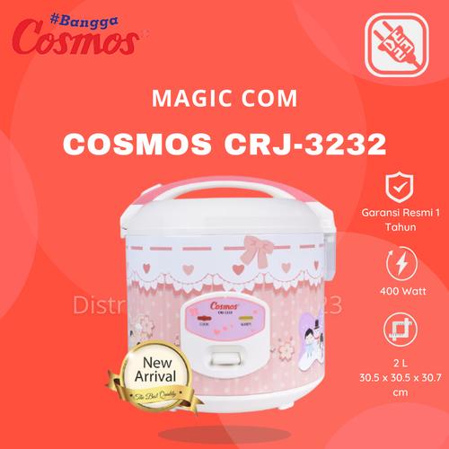 Jual [ Cosmos ] Magic Com Rice Cooker Cosmos CRJ 3232 - Kapasitas 2 ...