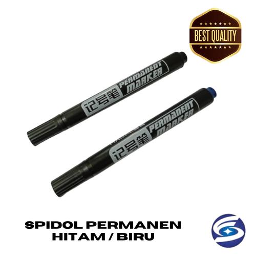 Jual Spidol Permanen / Spidol Hitam Permanen / Spidol Biru Permanen ...