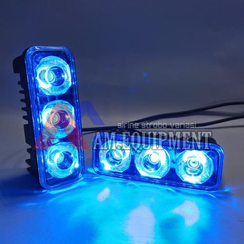 Jual Lampu Strobo RTD E03 Blue Ion Merah Blue ice Blue Feniex - Blue ...