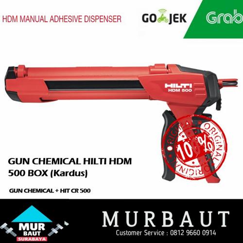 Jual GUN CHEMICAL/LEM HILTI HIT HY 200 HDM 500 BOX (DISPENSER HDM 500 ...