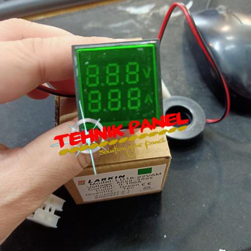 Jual Pilot lamp with voltage amper/volt amper meter larkin/amper ...
