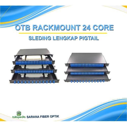 Jual OTB RACKMOUNT 24 CORE SLEDING LENGKAP PIGTAIL - Jakarta Barat ...