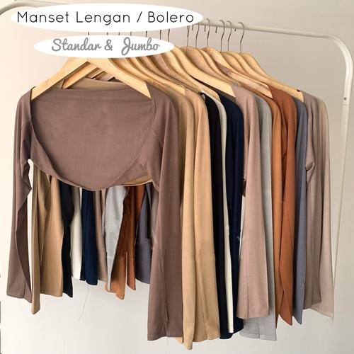 Jual Manset Tangan Bolero Manset Sambung Lengan Panjang Kaos Turki ...