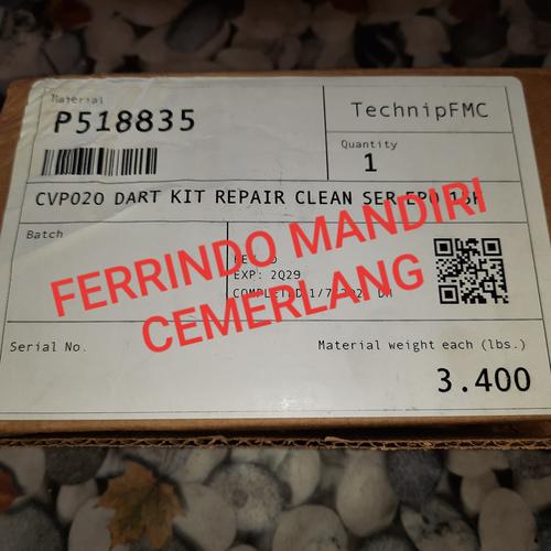 Jual REPAIR KIT DART CHECK VALVE 2" FIG 1502 PN. P518835 TECHNIP FMC ...