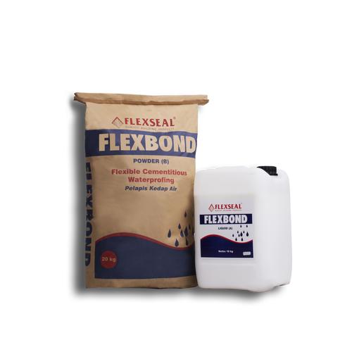Jual FLEXBOND Waterproofing Fleksibel 2 Komponen Set 6 kg & 30 Kg - Set ...