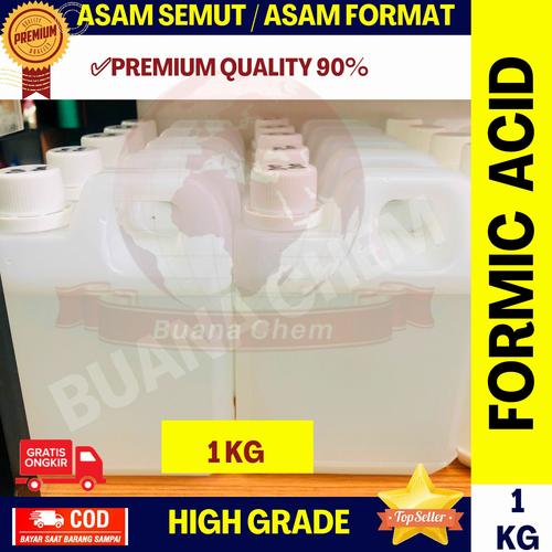 Jual Formic Acid 1kg / Asam Semut 90% / Asam Format - STANDAR - Kota ...