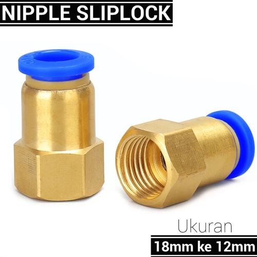 Jual Nepel Slip Lock Output Pompa DC Drat 18mm ke Selang 12mm - Kota ...