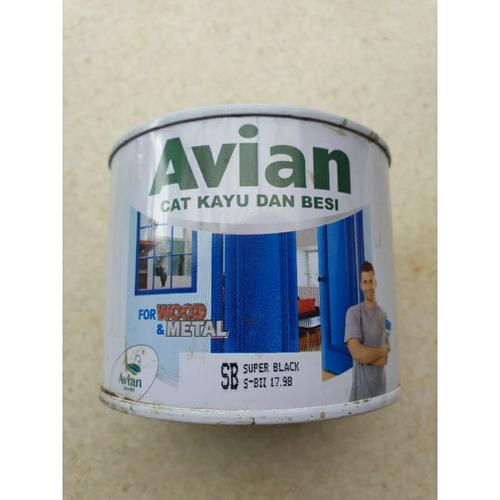 Jual cat kayu dan besi avian 500 gr warna hitam - Kota Surabaya - JS8 ...