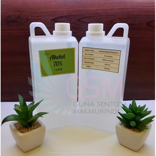 Jual Alkohol 70% ukuran 1000 ml / alkohol jerigen 1 liter - Kota Bogor ...
