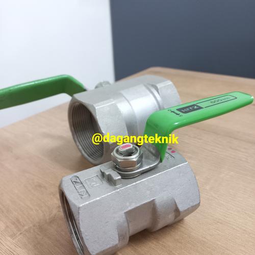 Jual Ball Valve KITZ 100% Original 1 inch SS 316 / Stainless 316 - Jakarta Pusat - dagangteknik ...