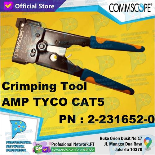Promo AMP Crimping tool Cat5 / tang cat 5 Original Commscope Cicil 0% ...