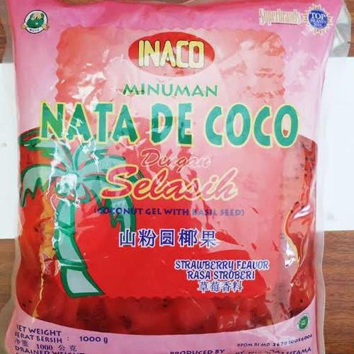 Jual [TERMURAH] INACO Minuman Nata De Coco dengan Selasih 1kg ...