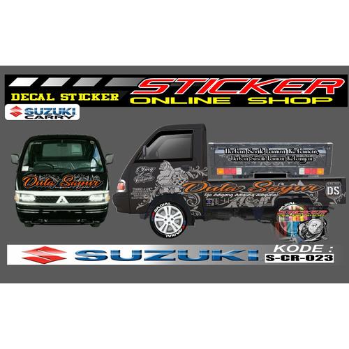 Jual decal sticker mobil pick up fullbody promo desain stiker keren ...