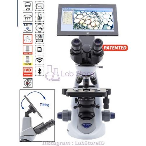 Jual Digital Microscope Binocular with Tablet Mikroskop Optika B-290TB ...