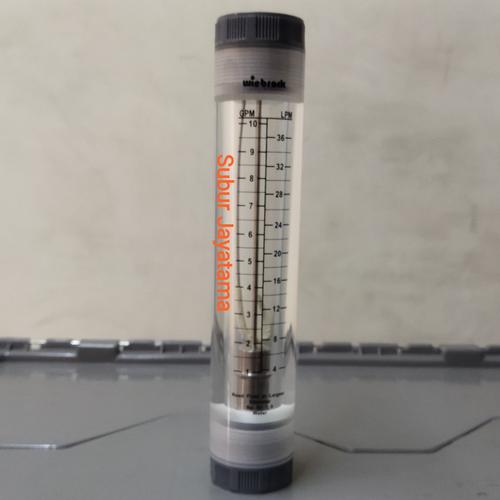Jual Flowmeter Rotameter Water Liquid 1 " inchi 36 LPM 10 Gpm - Jakarta ...
