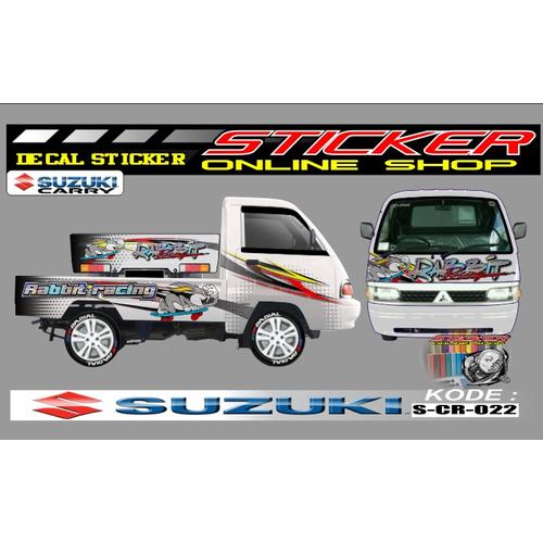 Jual decal sticker mobil pick up fullbody motif desain stiker keren ...