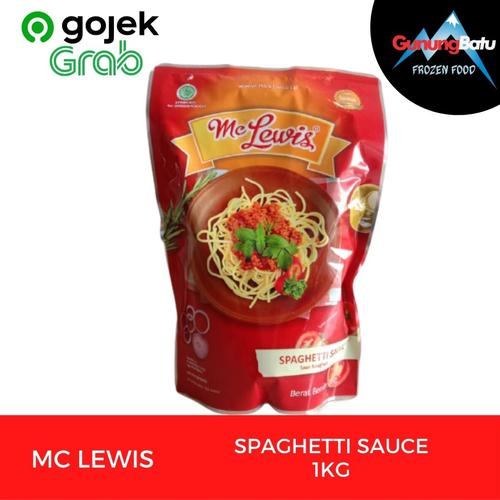 Jual MC LEWIS SPAGHETTI SAUCE 1KG - Kota Bandung - Gunung Batu Frozen ...
