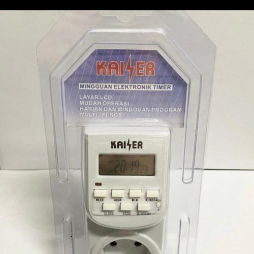 Jual stop kontak timer digital kaiser - Jakarta Barat - CityLED | Tokopedia