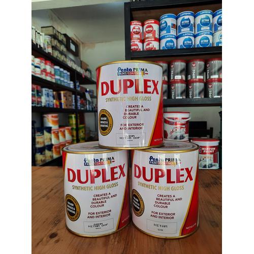 Jual Cat Penta Prima Duplex Synthetic Kayu dan Besi 1kg - HITAM DOFF ...