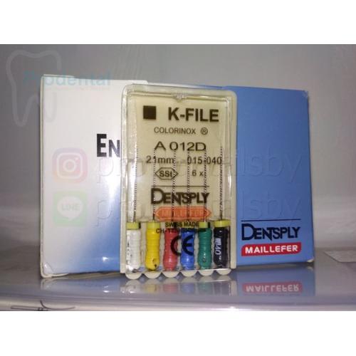 Jual Kfile Dentsply 21mm size 15-40 / dental kfiles / kfile dentsply ...