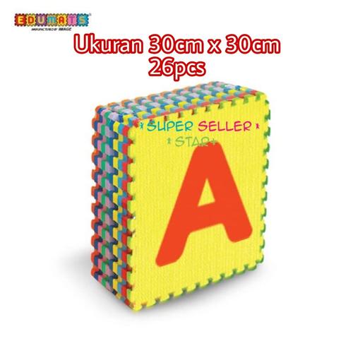 Jual Edumat evamat Huruf single karpet Puzzle [26Lembar]/ matras bayi ...