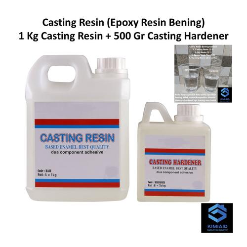 Jual Epoxy Resin Bening - 1.5 Kg - Casting Resin - Resin Bening ...