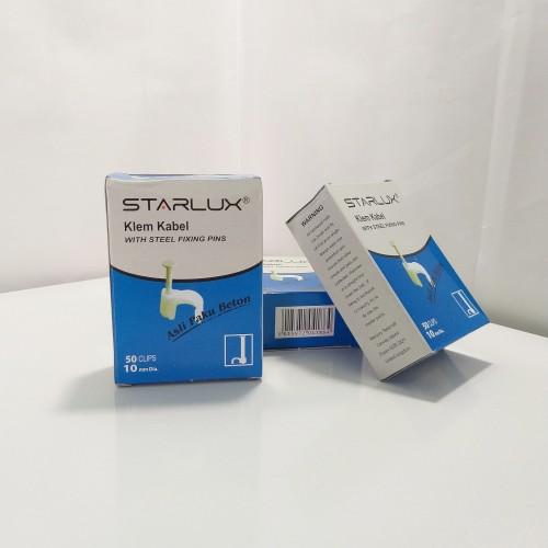 Jual Klem kabel paku beton Merk STARLUX - 6mm - Kota Denpasar - BJ ...