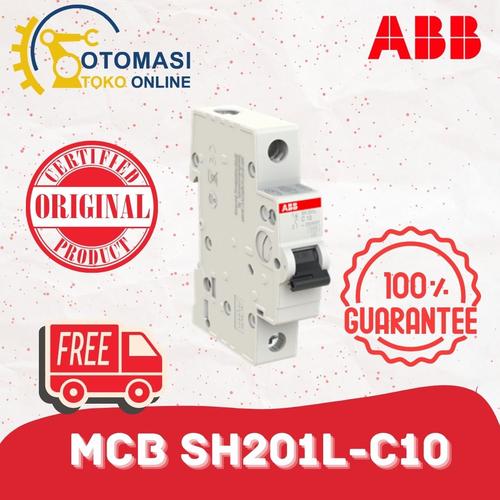 Jual ABB MCB SH200L - 1P - C - 10 ampere 4,5 kA SH201L-C10 2CDS241001R0104 - Jakarta Pusat ...