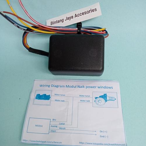 Jual Modul Auto Up Power Window Universal/Modul Otomatis Naik Power ...