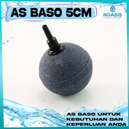 Jual AIRSTONE JUMBO 5 CM ABU ABU BATU AERATOR AIR STONE BULAT BASO ...