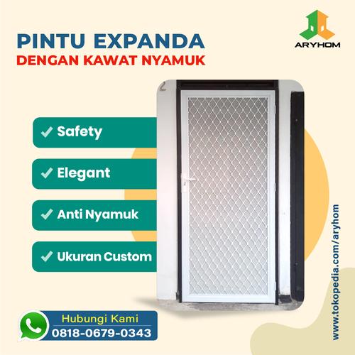 Jual Pintu Expanda Aluminium Custom kawat nyamuk - Jakarta Pusat ...