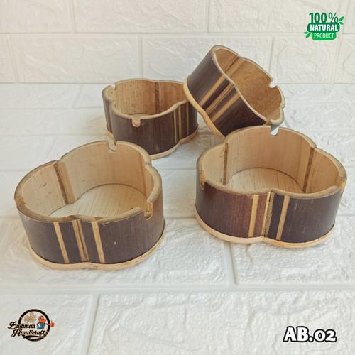Jual Asbak Bambu Hitam type AB.02 - Kab. Sumedang - Budiman Handicraft ...