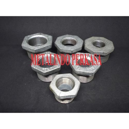 Jual 2-1/2" x 2" Inch Vlok Ring / V.Ring / Bushing Besi Galvanis Drat ...