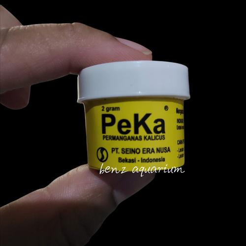 Jual Obat Steril Ikan Obat PK Peka Serbuk Obat Ikan Koki Koi Discus ...