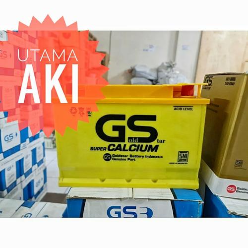 Jual AKI KERING MOBIL GS G MFCC 580-24 / 58024 / DIN80L SUPER CALCIUM ...