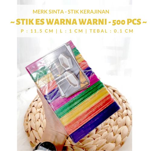 Jual Stick Ice Cream Besar - Stik Es Krim Warna Warni - Stik Es Gambar ...