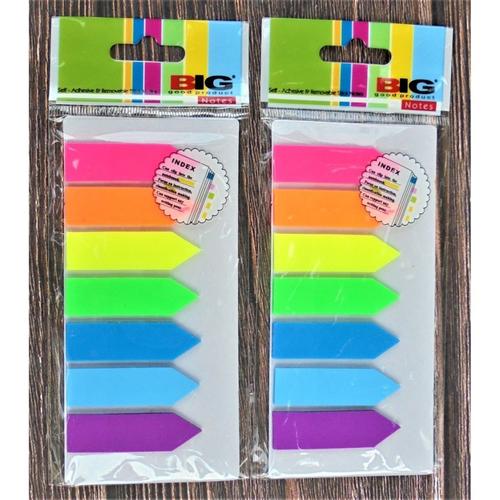 Jual STICKY NOTE / POST IT INDEX 7 WARNA PANAH 6020 BIG - Kota Surabaya ...