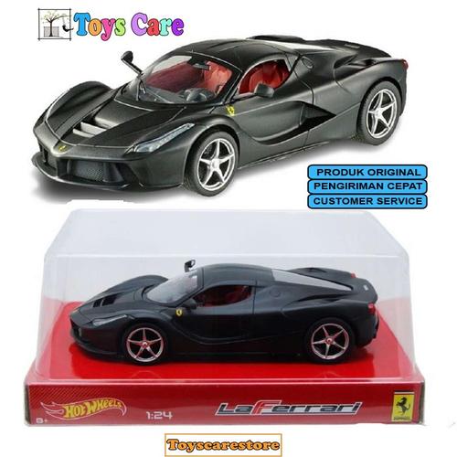 Jual HOTWHEELS skala 24 FERRARI LaFERRARI LA FERRARI HITAM - 599XX ENZO ...