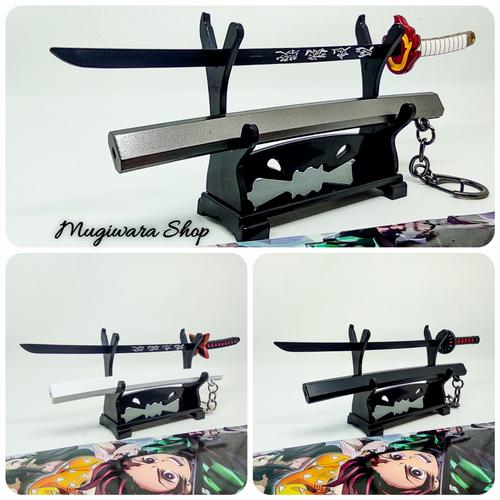 Jual Keychain Miniatur Pedang Demon Slayer Kimetsu No Yaiba Tanjiro ...