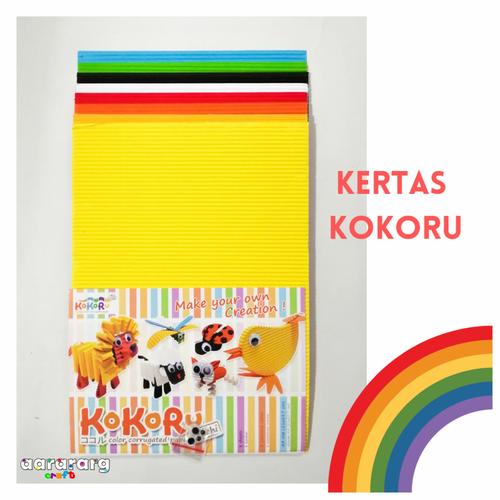 Jual KOKORU KERTAS BERGELOMBANG A4 - pastel - Kota Cimahi - aarararg ...