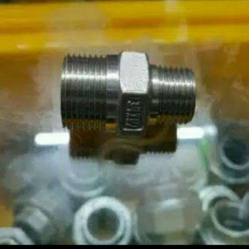 Jual V-SOK DOUBLE NEPEL STAINLESS SS304 DRAT LUAR 1 1/2x1 INCH - Jakarta Barat - Sumber Sukses ...