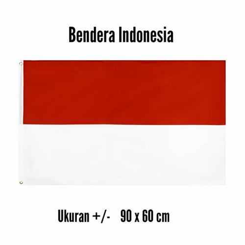 Jual bendera negara indonesia ukuran 90 x 60 cm - Jakarta Barat ...
