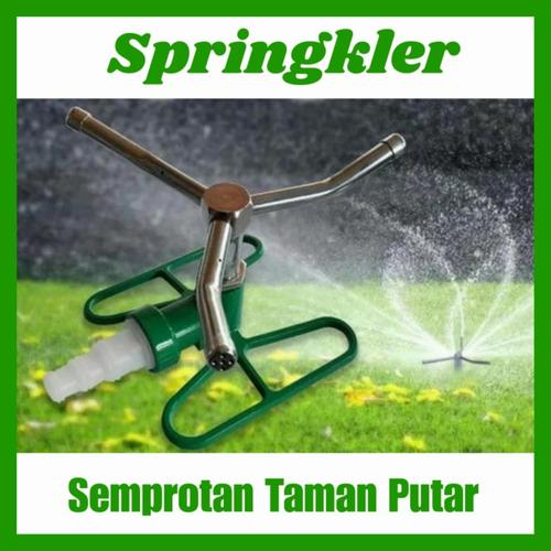 Jual Semprotan Taman Putar Otomatis Sprinkle/ Sprinkler Penyiram Taman ...