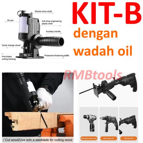 Jual Adaptor Bor Gergaji Drill Adapter Konektor Bor Jigsaw ...