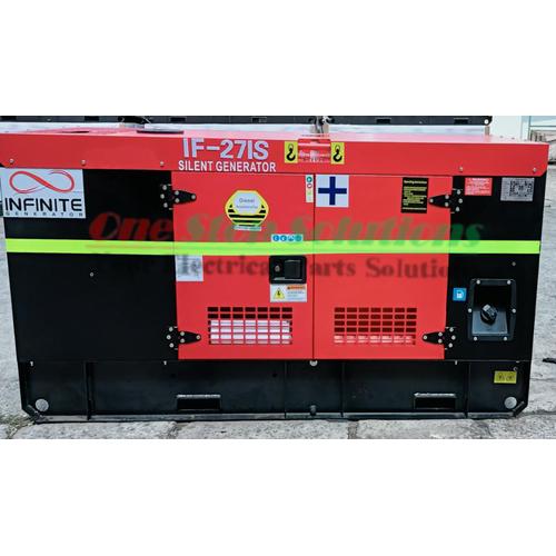 Jual GENSET INFINITE GENERATOR DIESEL GENSET SILENT IF-27IS 27 KVA ...