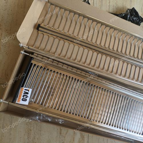Jual Rak Piring TACO stainless steel 80cm - Jakarta Barat ...